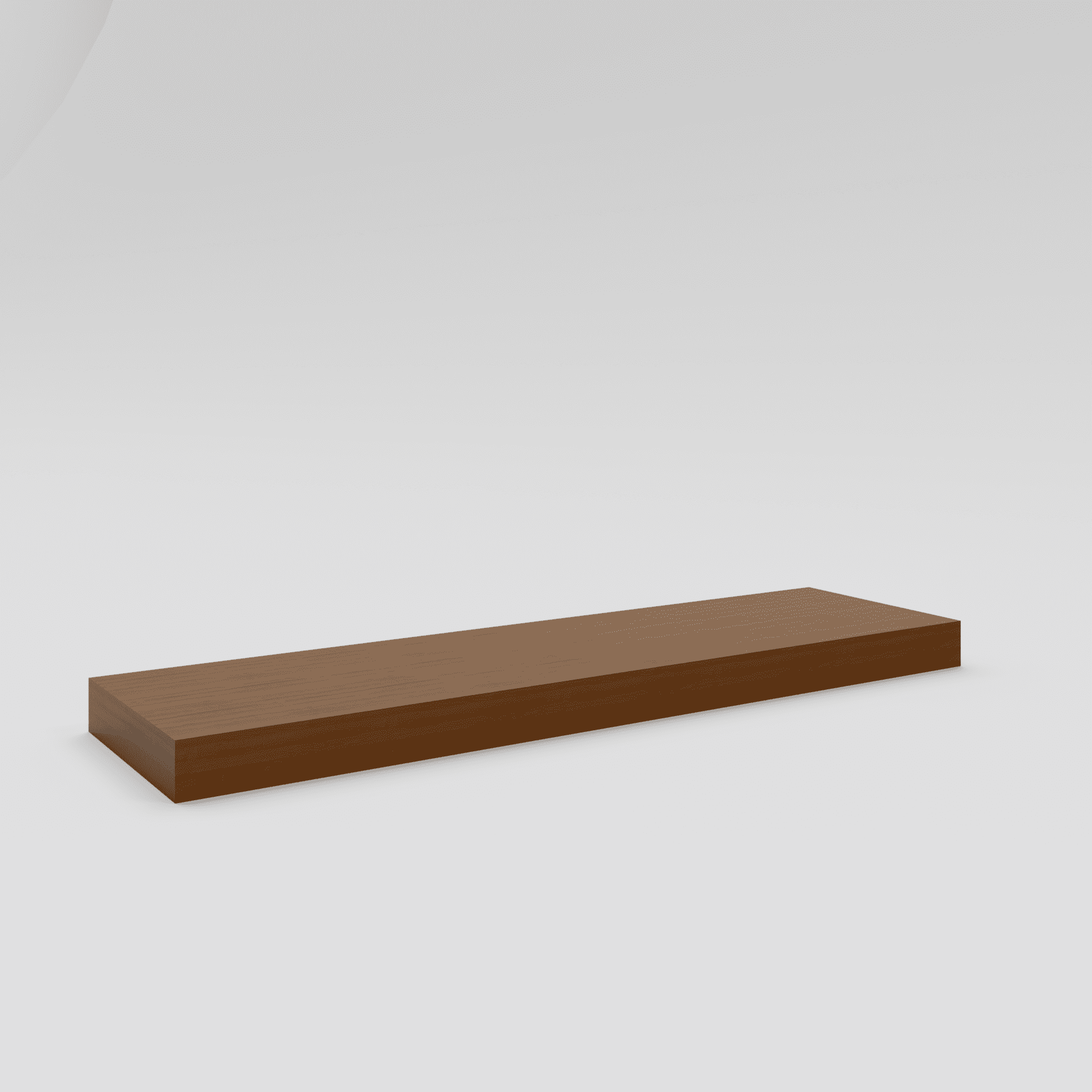 Walnut Floating Shelves - Swedish Door