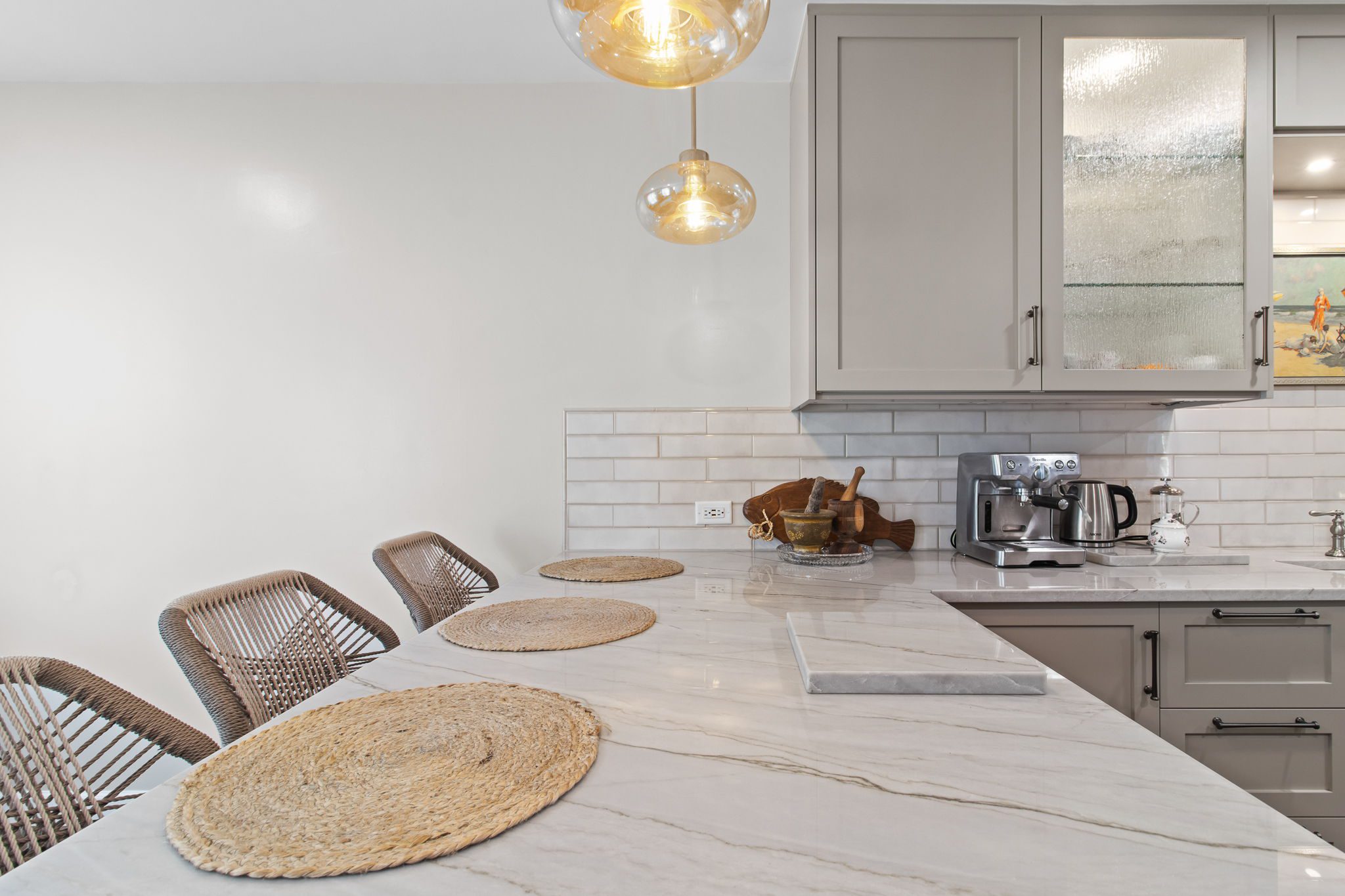 AART, Painted Silver Fox - Swedish Door